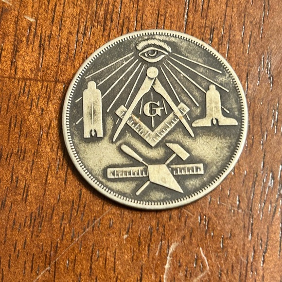 Source Unknown | Other | Made A Mason Masonic Lodge Token From 892 ...